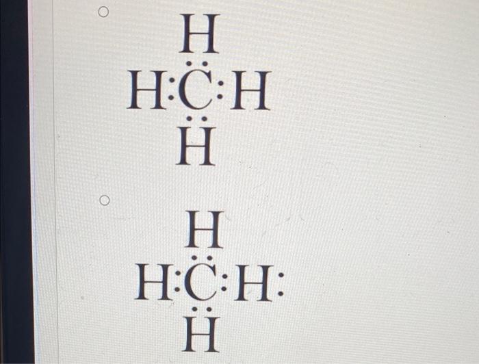 Solved What is the correct Lewis dot diagram for CH4? O H H | Chegg.com