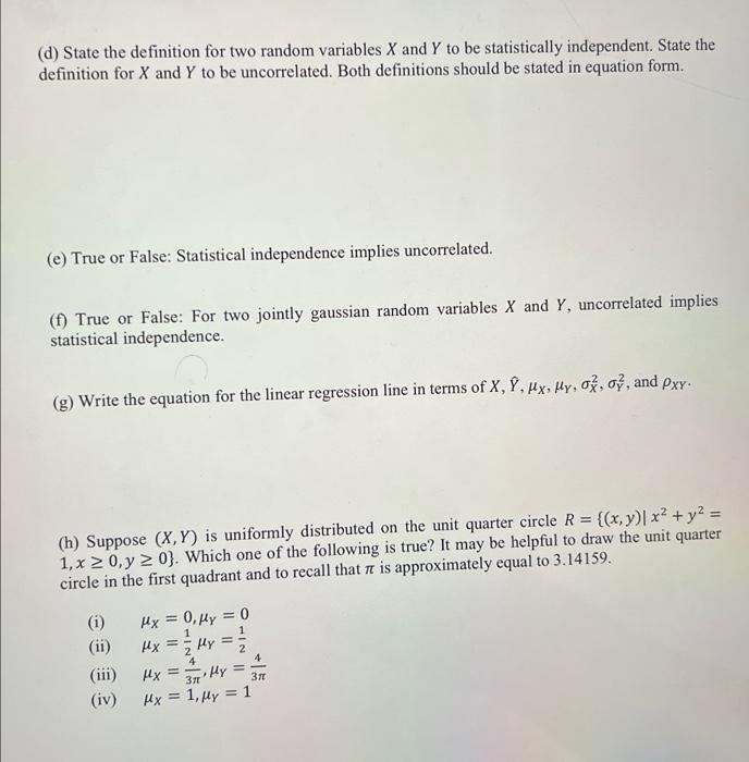 Solved 1. Short Answer, True/False, Multiple Choice (5 | Chegg.com