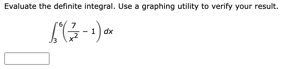 Solved Evaluate the definite integral. Use a graphing | Chegg.com