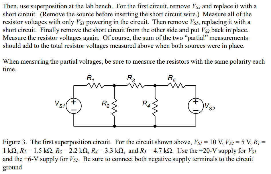 Solved Show the mathmatical process (using superpsoition) | Chegg.com