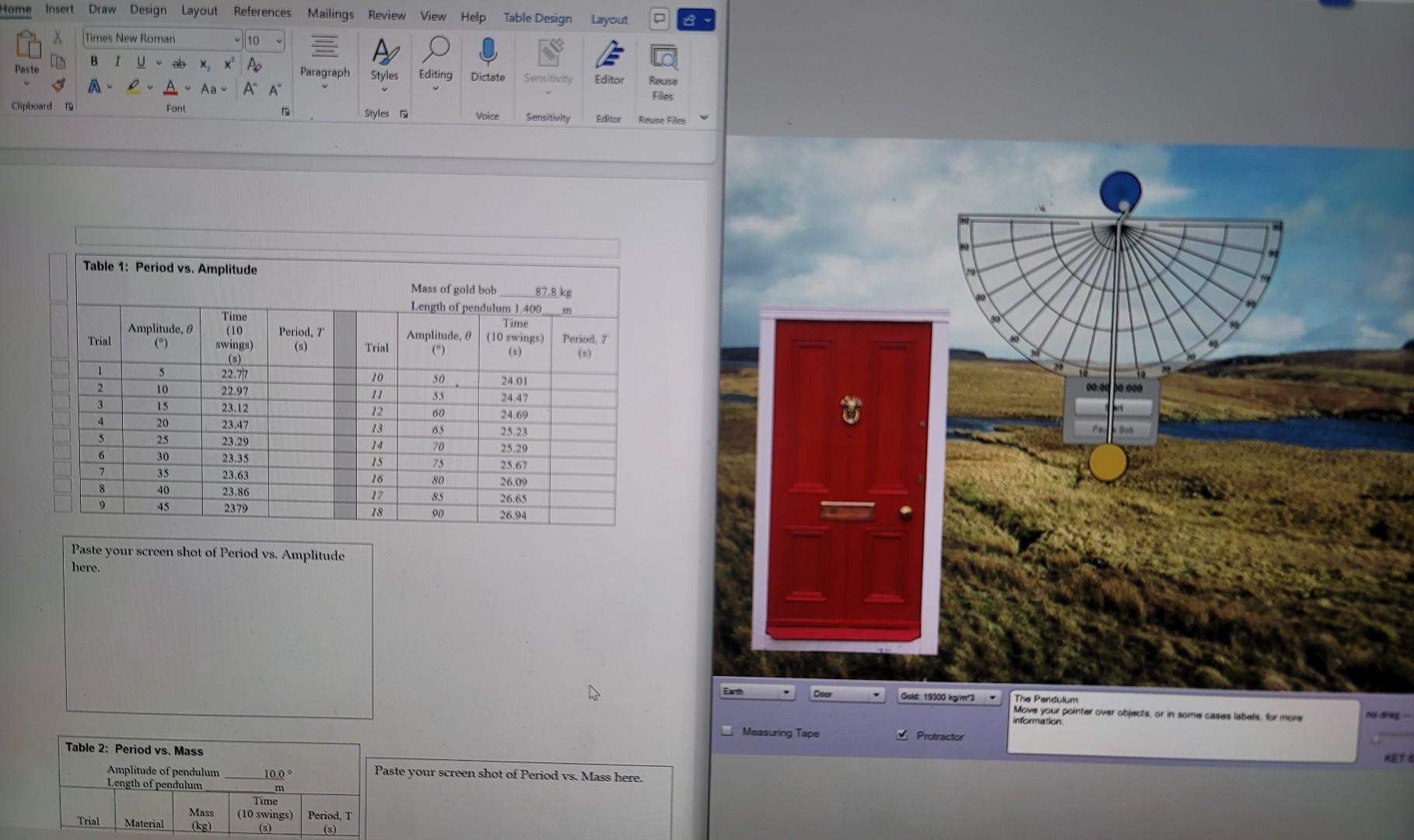 Solved Paste your screen shot of Period vs. Amplitude | Chegg.com