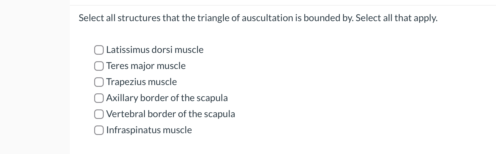 Solved Select all structures that the triangle of | Chegg.com