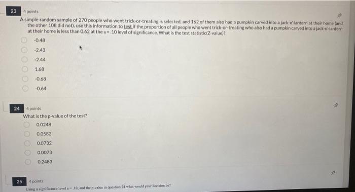 Solved Hypothesis Test A simple random sample of 270 people | Chegg.com