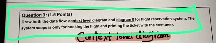 Solved Question 3: (1.5 Points) Draw both the data flow | Chegg.com