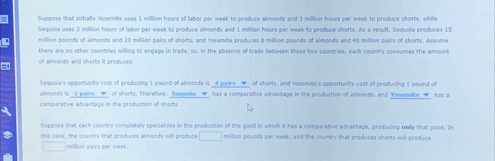 Solved Suppose that initially Yosemite uses 1 ﻿million hours | Chegg.com
