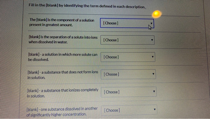 Solved Fill in the [blank] by identifying the term defined | Chegg.com