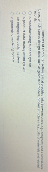 Solved q, ﻿consists of computer software that provides links | Chegg.com