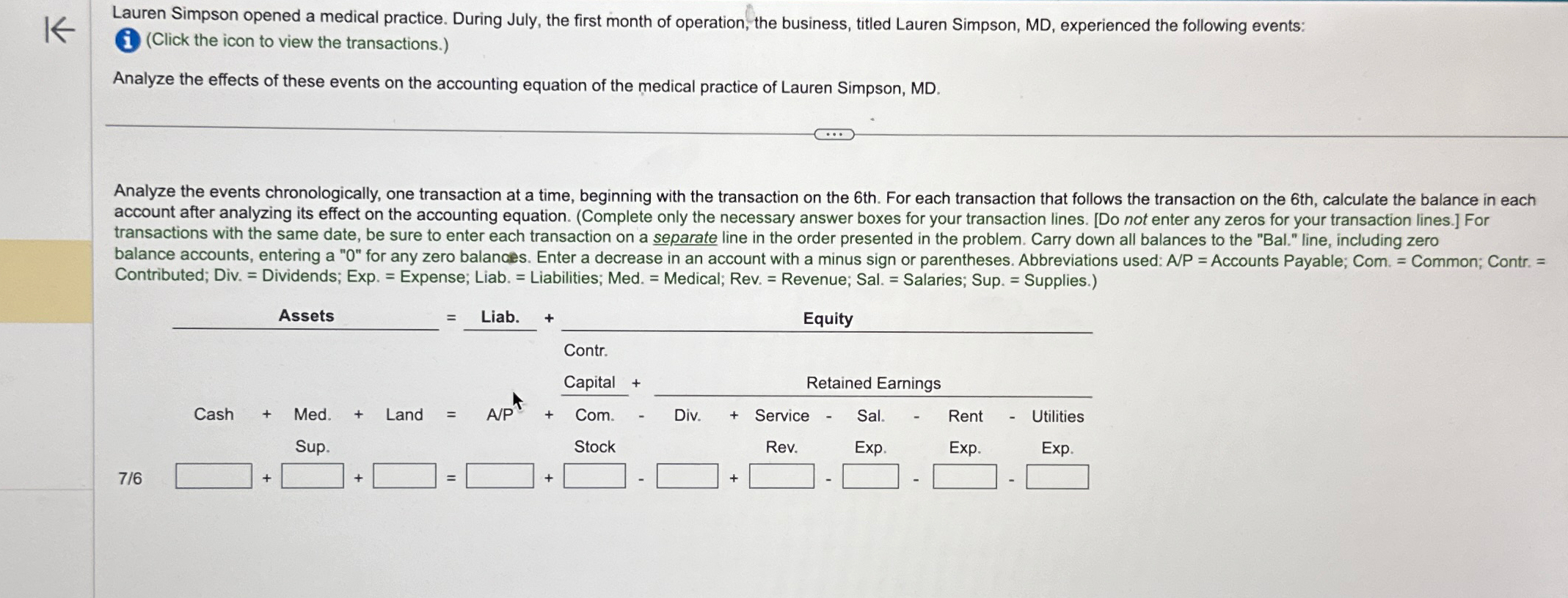 Fill out the following question. | Chegg.com