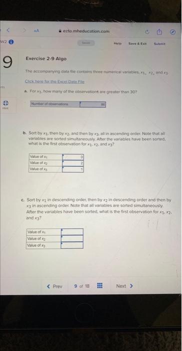 Solved - 5tudent 11:a6 AM Sat 3an28 Spreadsheets | Chegg.com