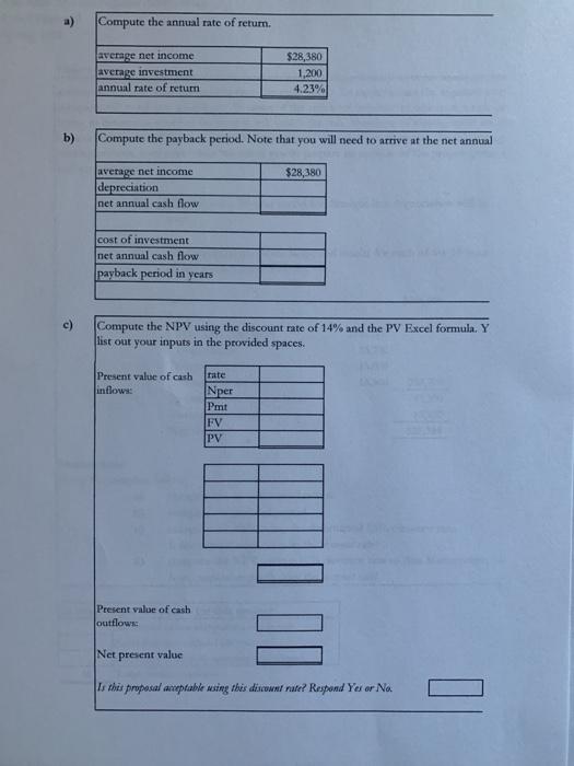 Solved Bus Adm 202: Managerial Accounting Excel Project 3 | Chegg.com