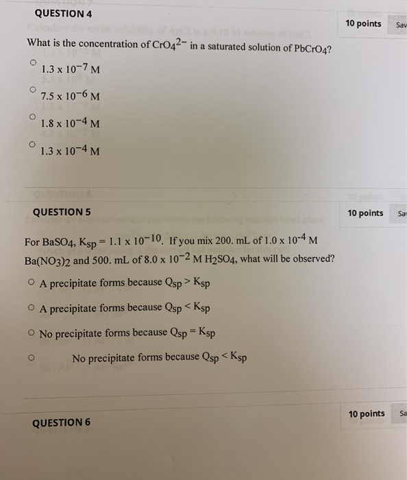 Solved Question Completion Status: QUESTION 3 Calculate the | Chegg.com