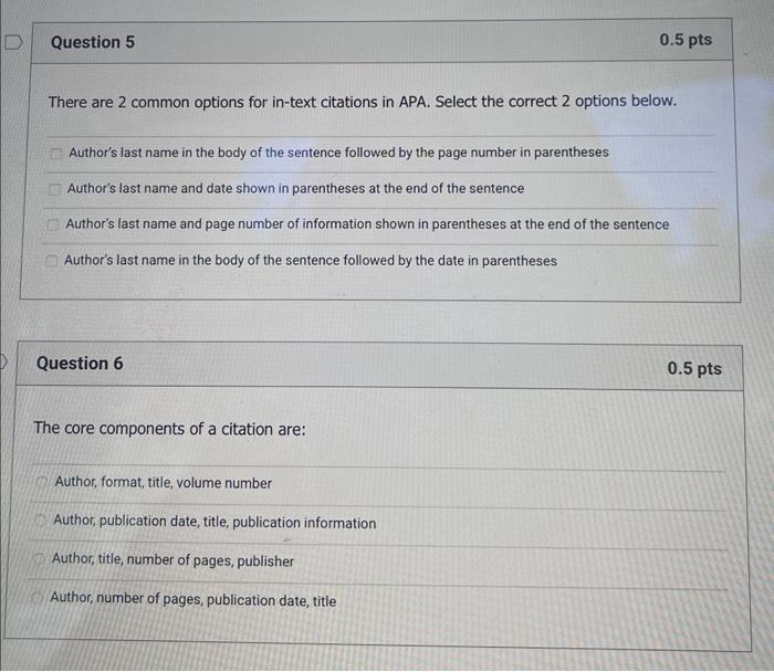 Why is it important to cite sources? Select all that | Chegg.com