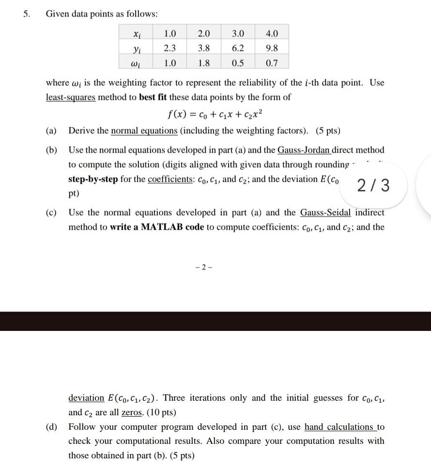 Solved 5,(c)give me the correct and direct code. The answer | Chegg.com