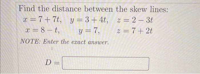Solved Find the point of intersection (x0,y0,z0) of the | Chegg.com