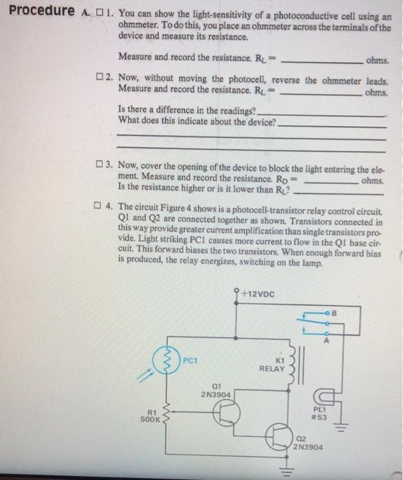 Solved Experiment Figure 1 shows the construction of a basic | Chegg.com