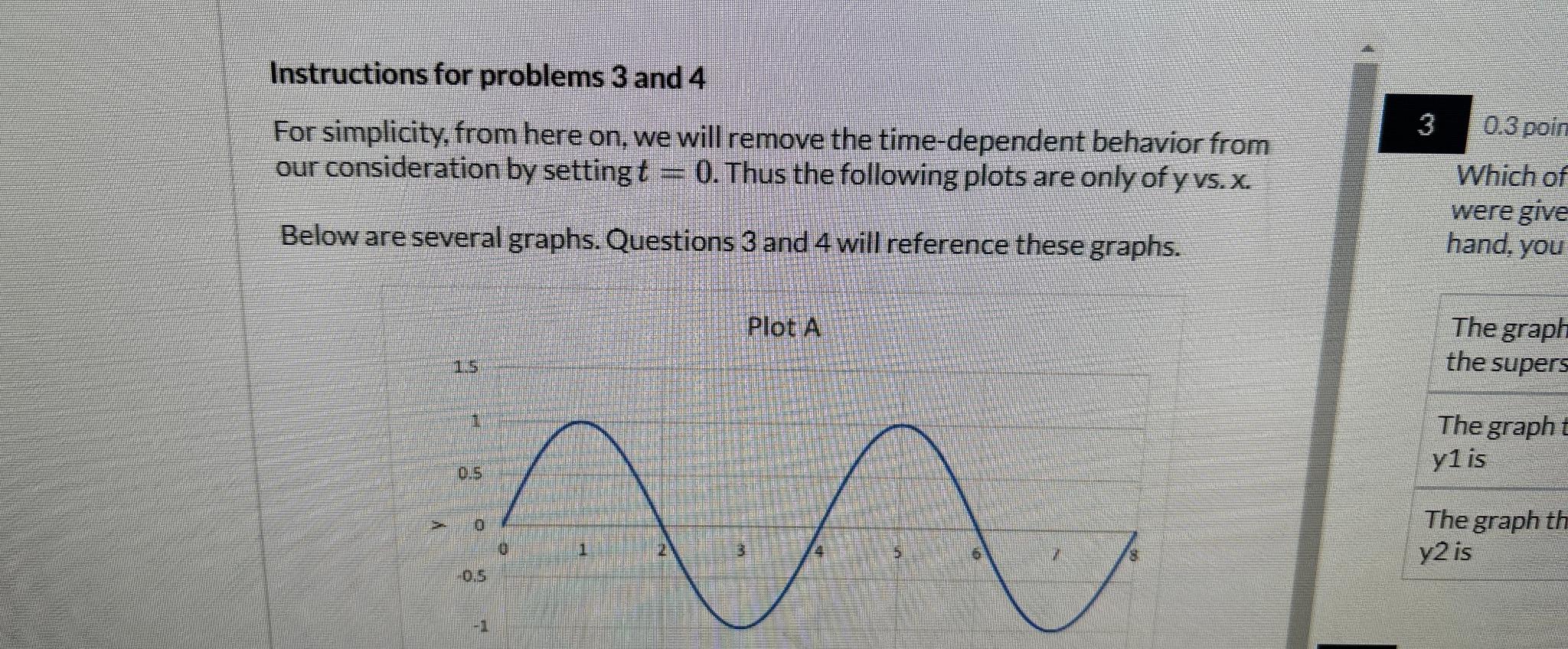 Instructions for problems 3 ﻿and 4For simplicity, | Chegg.com