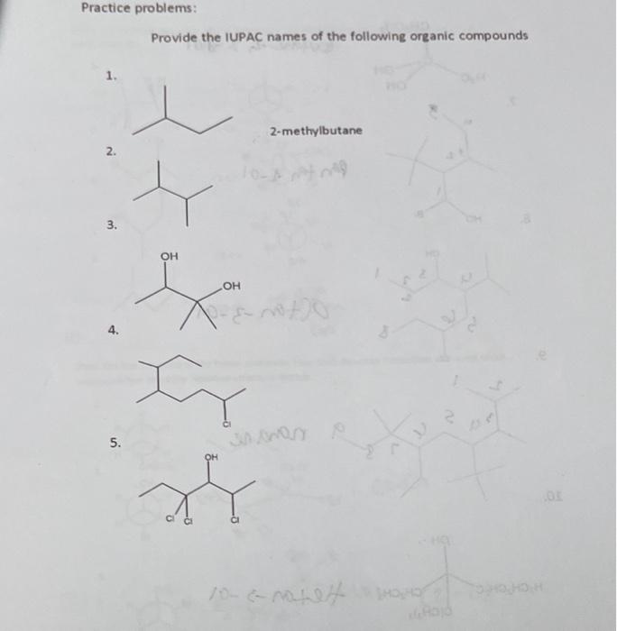 Solved Write the following compounds as alkanes, alkenes, | Chegg.com