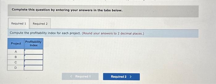 Solved Exercise 14-11 (Static) Preference Ranking of | Chegg.com