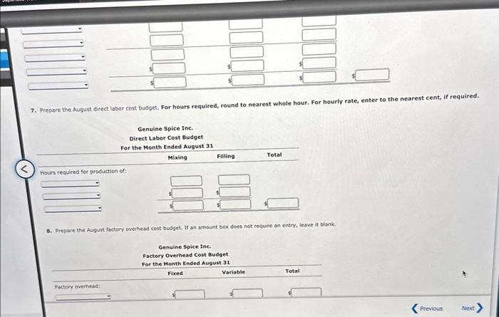 Solved Comprehensive Problem 5 Part B: Note: This section is | Chegg.com