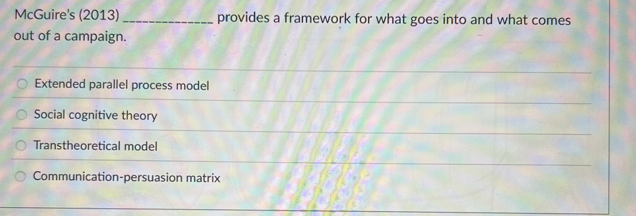 Solved McGuire's (2013) q, ﻿provides a framework for what | Chegg.com