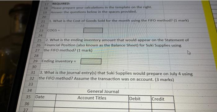 Solved Suki Supplies uses a perpetuat inventory system. | Chegg.com