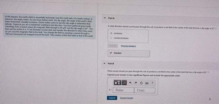 Solved - Parta - Pant 8 | Chegg.com