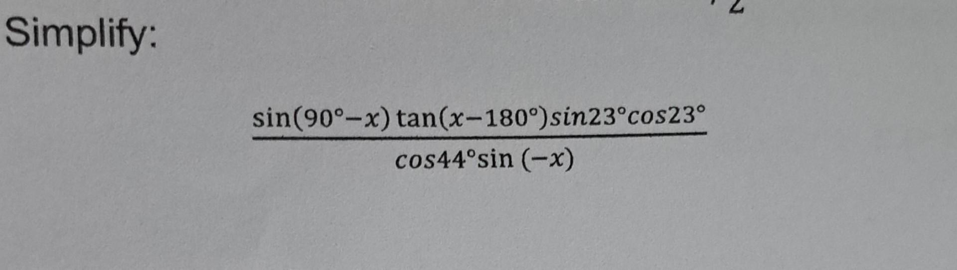 Solved Simplify: | Chegg.com