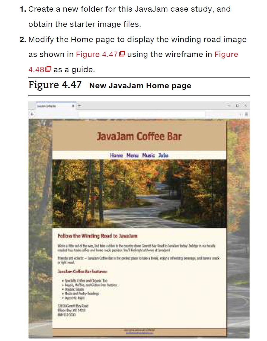 Solved I have menu and index html along with css file. | Chegg.com