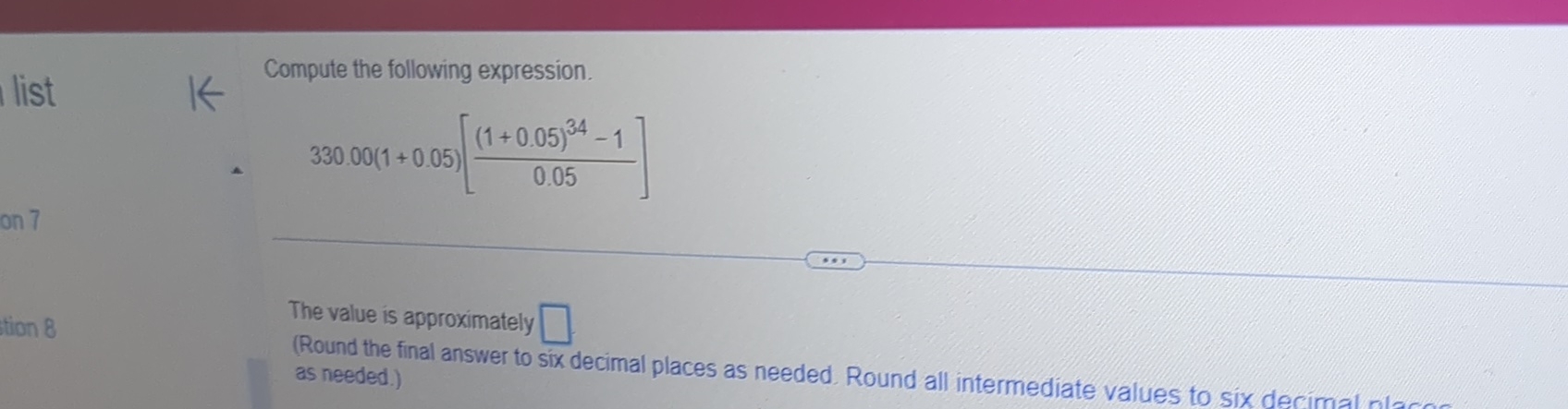 Solved Compute the following | Chegg.com