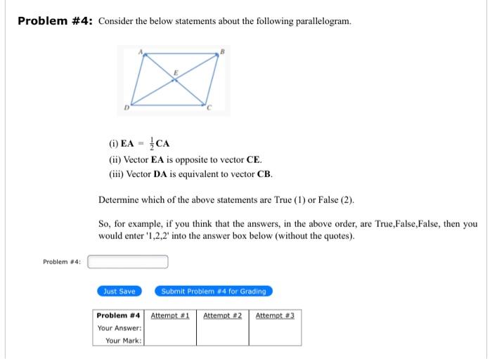 Solved Problem \#4: Consider the below statements about the | Chegg.com