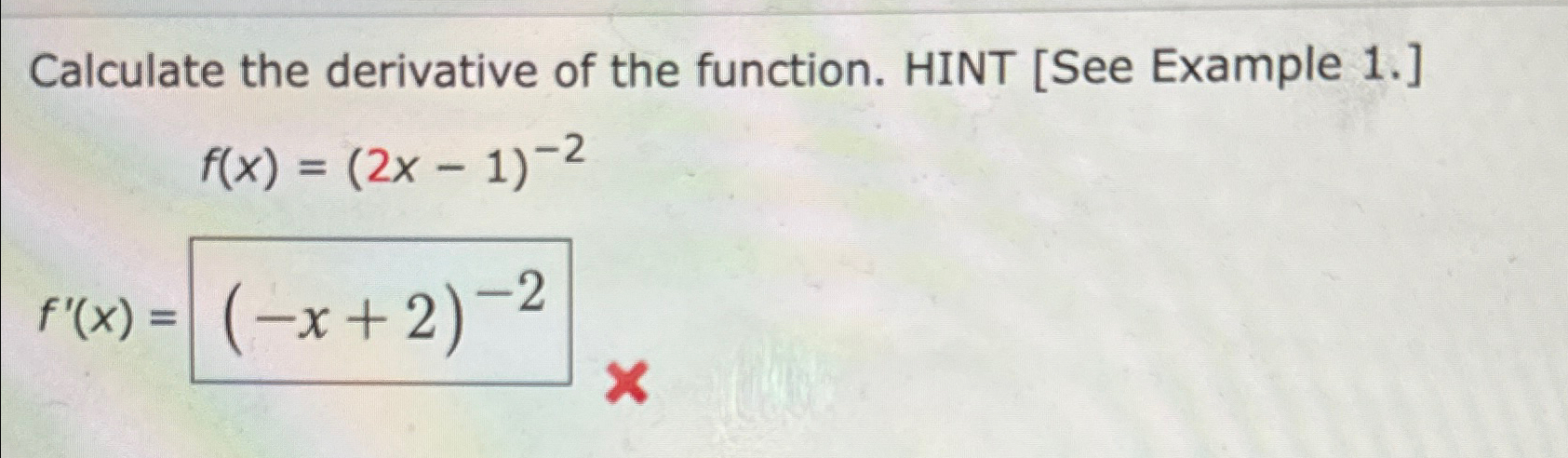 Solved Calculate the derivative of the function. HINT [See | Chegg.com