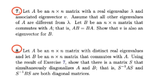 Solved Let A ﻿be an n×n ﻿matrix with a real eigenvalue λ | Chegg.com