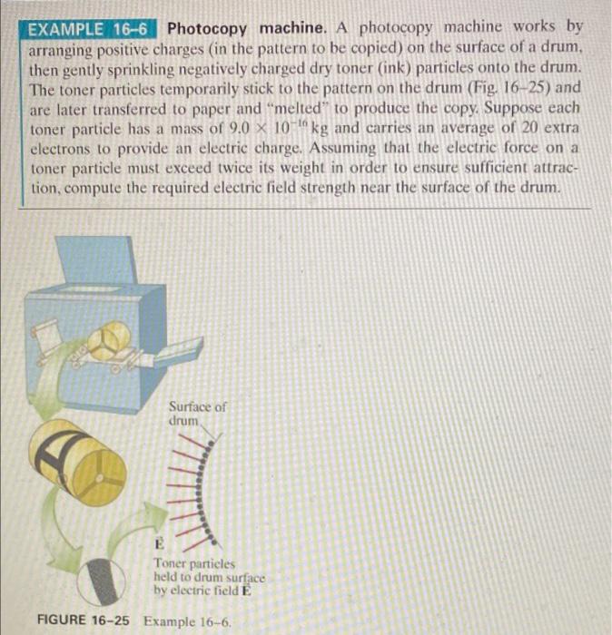 Solved EXAMPLE 16-6 Photocopy machine. A photocopy machine | Chegg.com