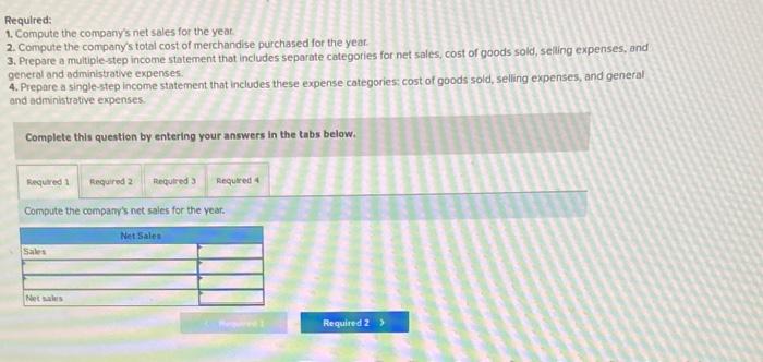 Solved Problem 4-3A Computing merchandising amounts and | Chegg.com