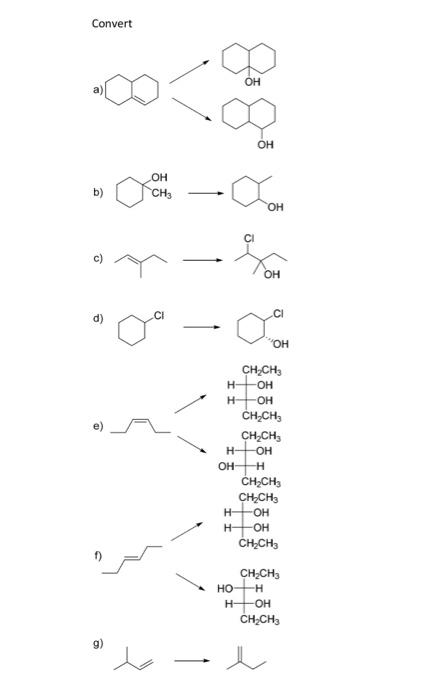 Solved Convert a) b) c) d) | Chegg.com