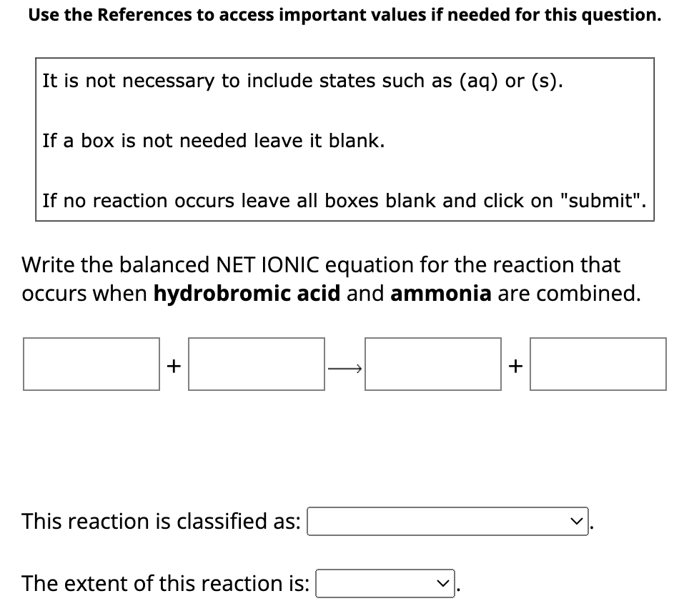 Use the References to access important values if | Chegg.com