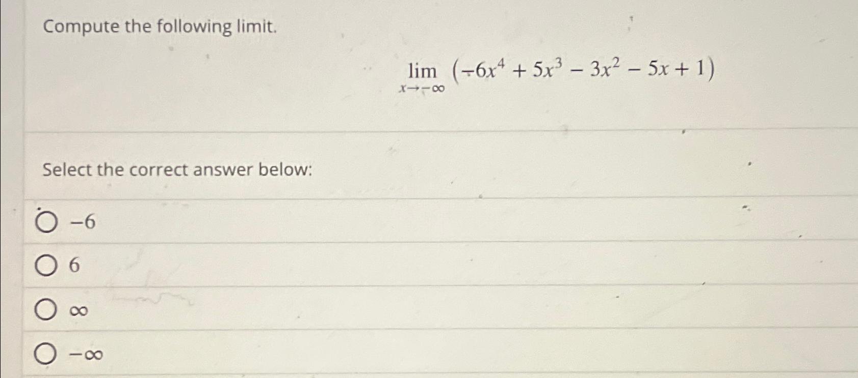 Solved Compute the following | Chegg.com