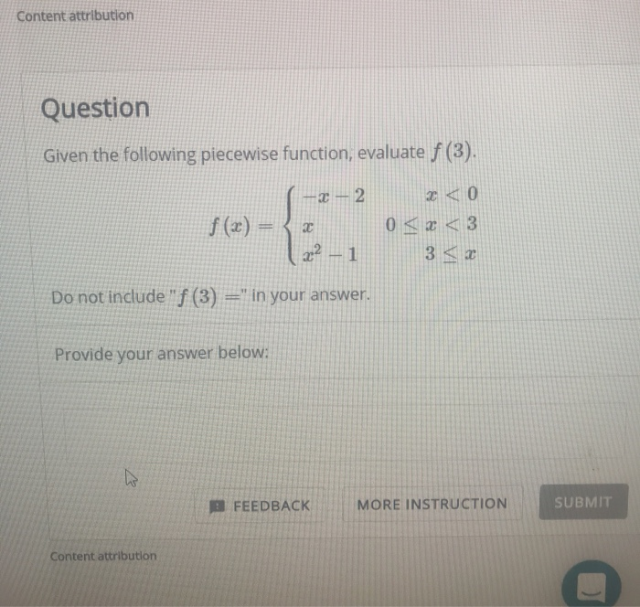 Solved Content attribution Question Given the following | Chegg.com Solved Content attribution Question Given the following | Chegg.com