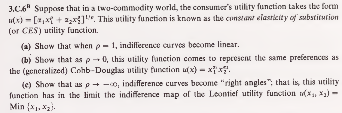 Solved Suppose That In A Two Commodity World The Consumers