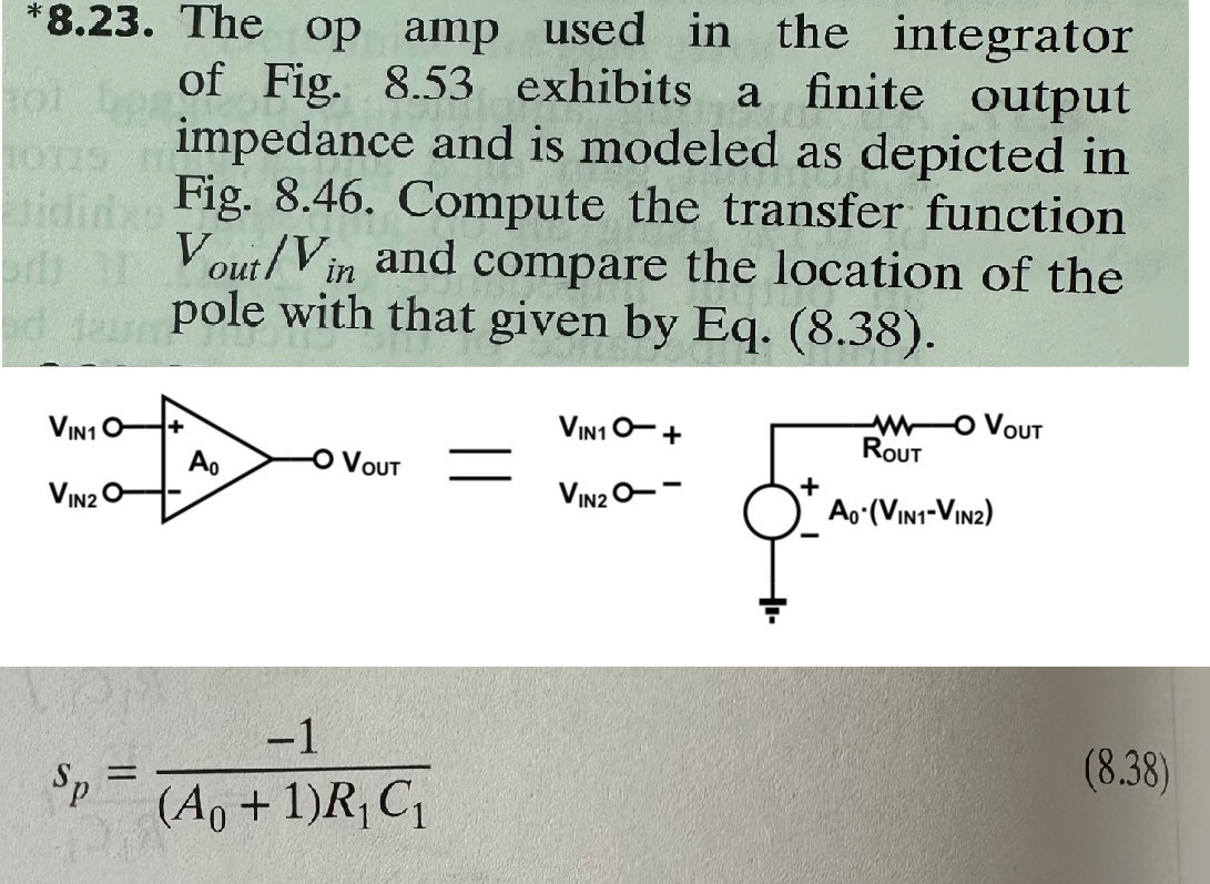 Solved Compute the transfer function Vout/Vin and compare | Chegg.com