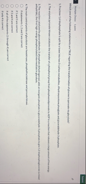 Solved Multiple Choice1 ﻿pointWhich one of the following | Chegg.com