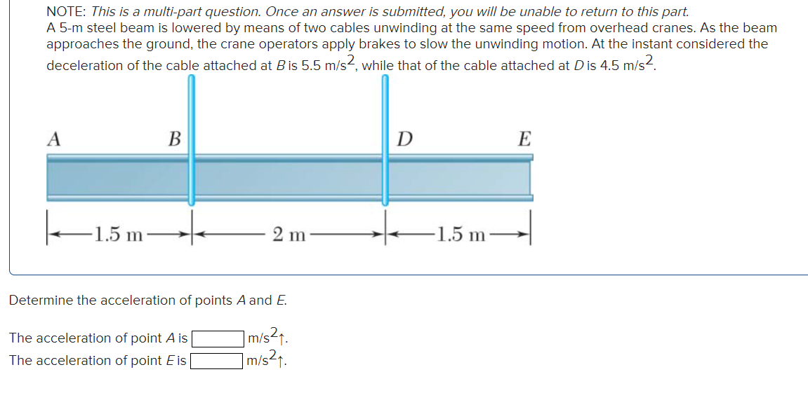 Solved NOTE: This is a multi-part question. Once an answer | Chegg.com