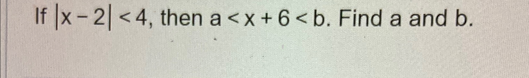 Solved If |x-2|
