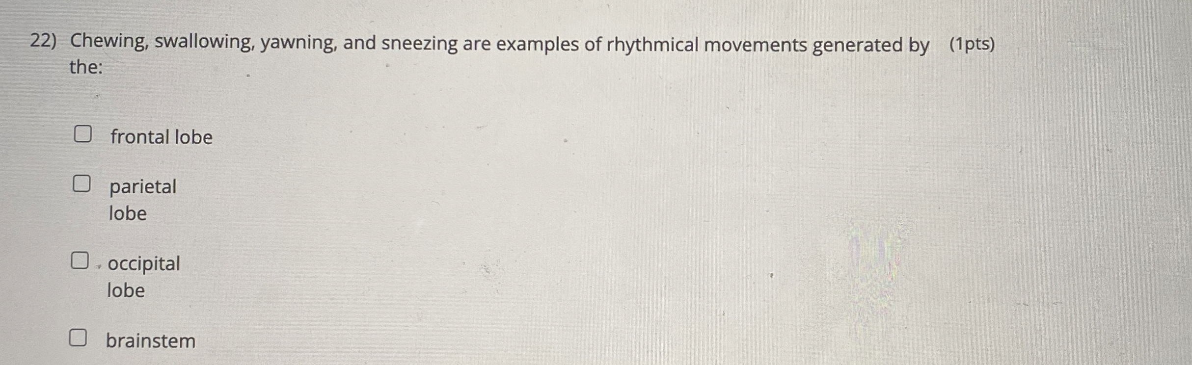 Solved Chewing, swallowing, yawning, and sneezing are | Chegg.com