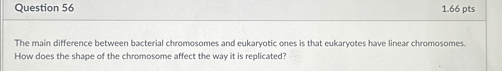 Solved Question 561.66 ﻿ptsThe main difference between | Chegg.com