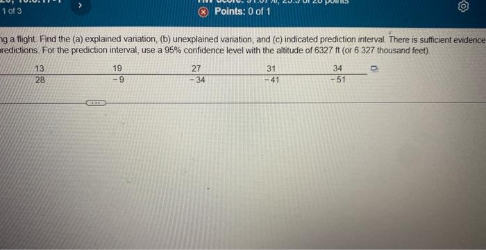 Solved A. find the explained variation B. find the | Chegg.com