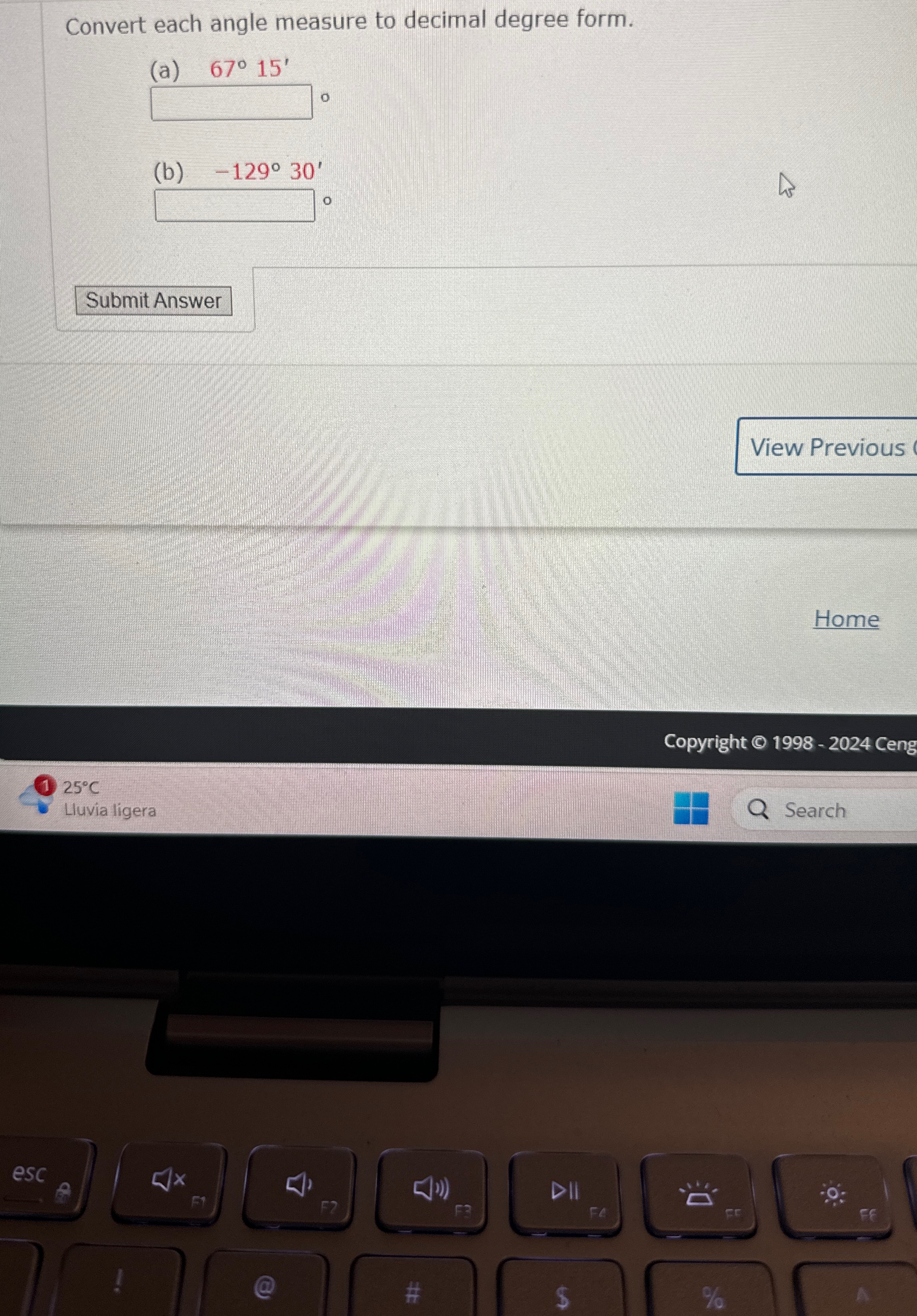 Solved Convert each angle measure to decimal degree | Chegg.com