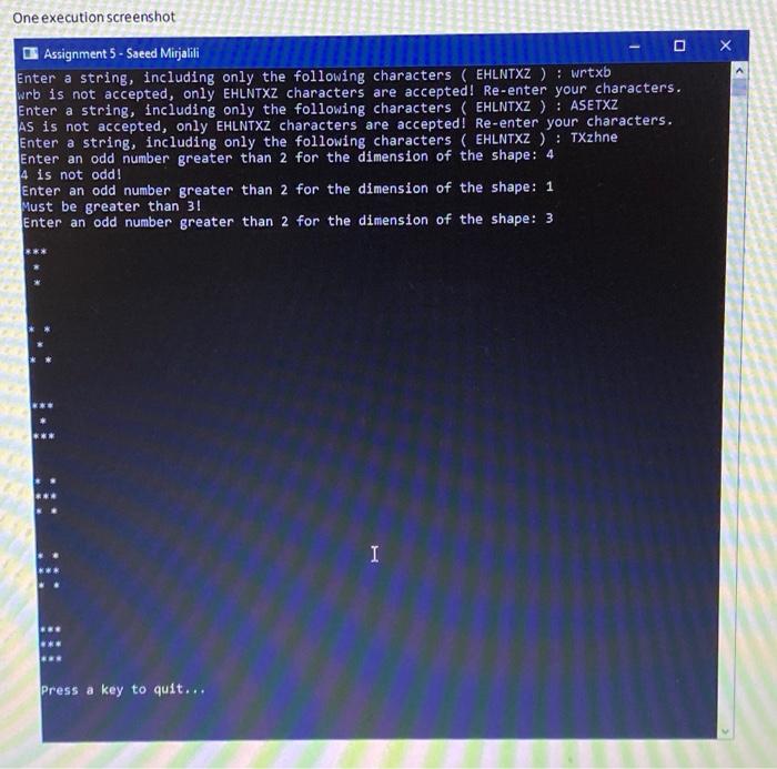 Solved C# PROGRAMMING LANGUAGE Last picture is what the | Chegg.com
