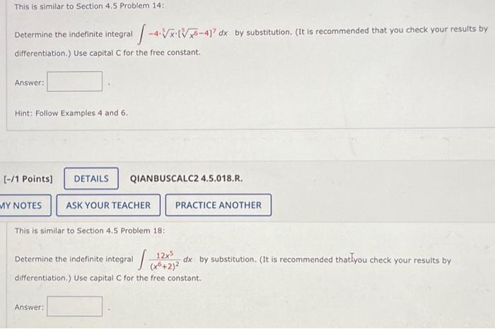 Solved This is similar to Section 4.5 Problem 14: Determine | Chegg.com