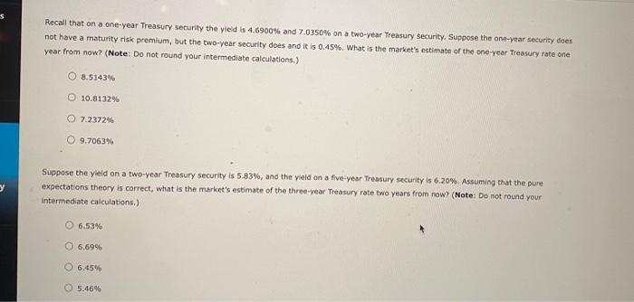 Solved 5. Pure expectations theory The pure exfectations | Chegg.com